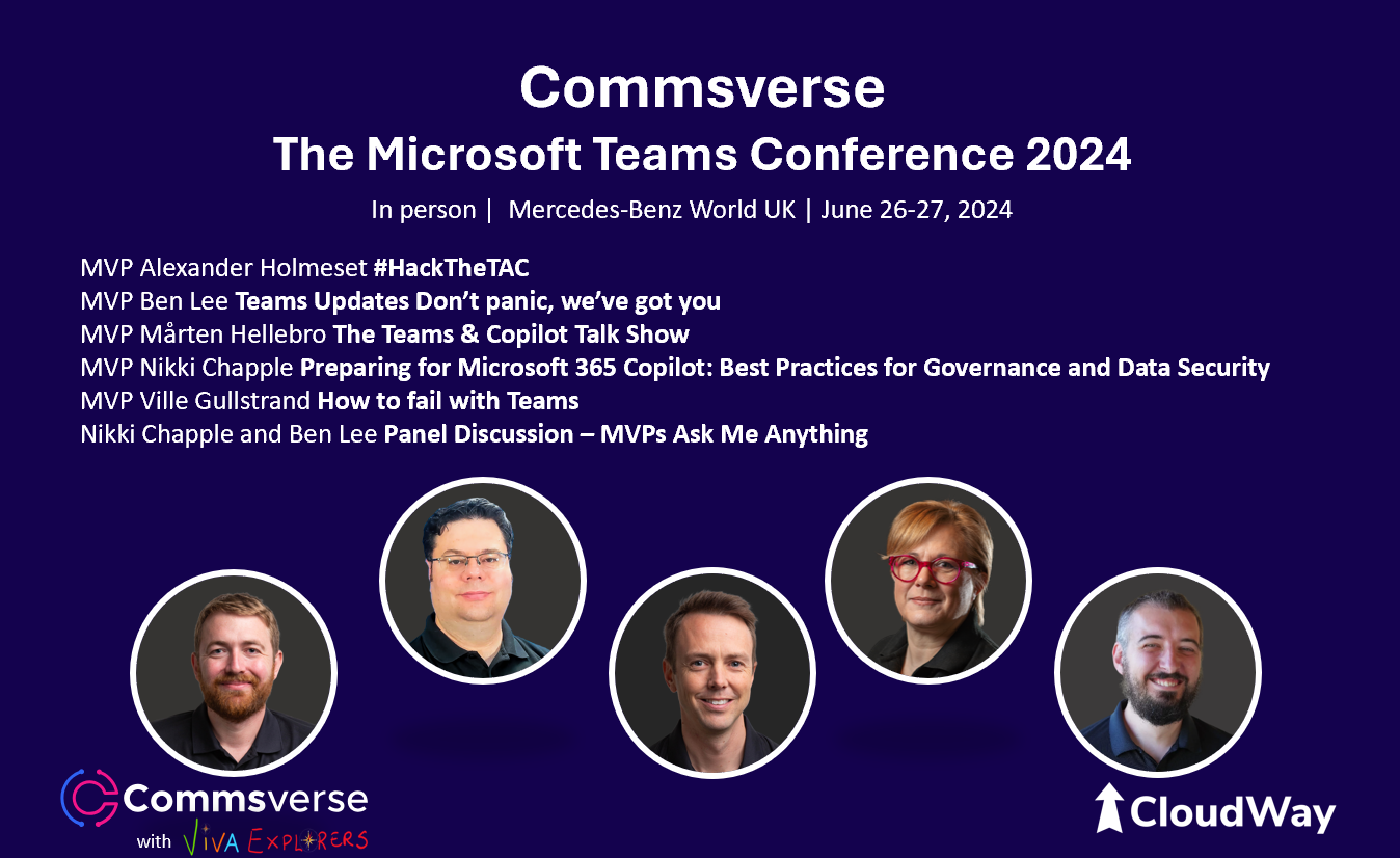 Commsverse - The Microsoft Teams Conference 2024 | CloudWay